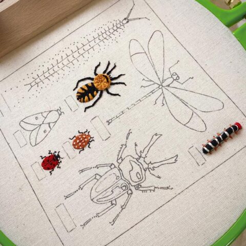 Free Embroidery Sampler Pattern: Bug Collectors Case – Part 1 | Stitch ...